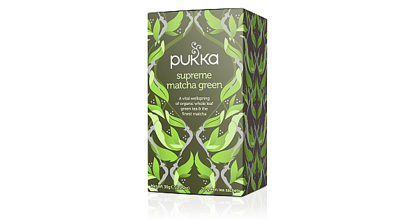 - פוקה תה ירוק מאצ'ה 20 שקיקים - מבית Pukka Herbs - טופ פארם