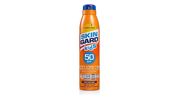 - סקין גארד KIDS ספריי תחליב SPF50 לילדים 200 מ"ל - מבית SKIN GARD ...